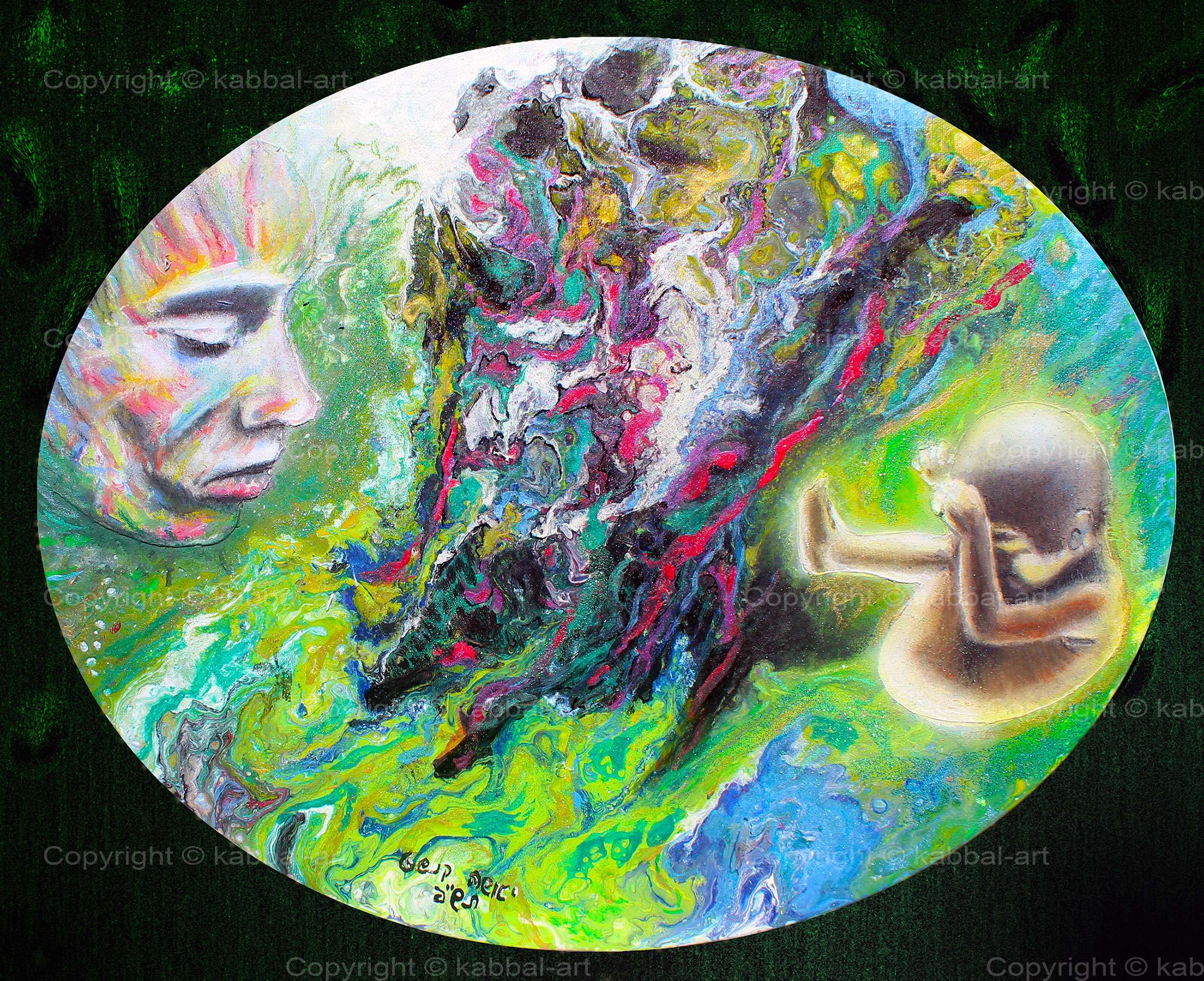 Malkhut in Kabbalah-art - Kabbal-art